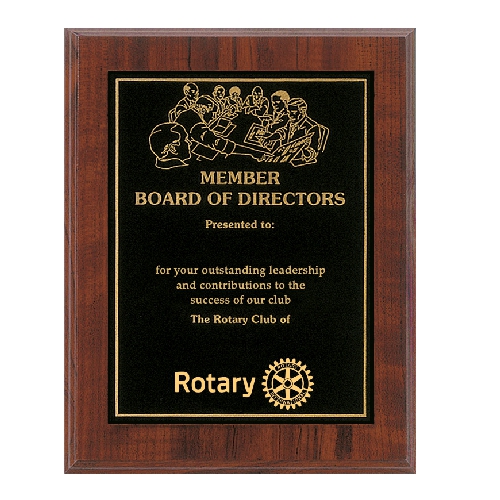 Officers Plaque - Board Member-Corporate Awards and Clothing - Russell ...