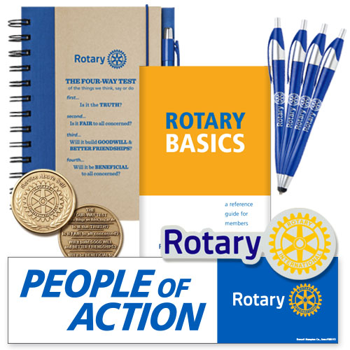 Rotary District 5710 Welcome Package - Rotary Club Supplies - Russell ...