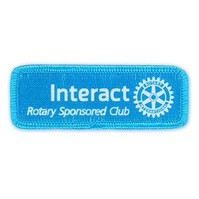 Rotary Interact Patch - Rotary Club Supplies - Russell Hampton Company