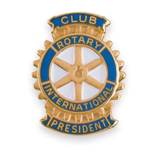 Club President Pins-Rotary Club Supplies - Russell Hampton Company