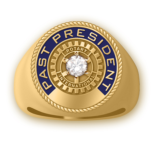 Past President Rings-Rotary Club Supplies - Russell Hampton Company