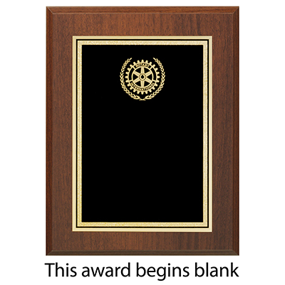 Rotary Plaque - Rotary Club Supplies - Russell Hampton Company