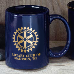 RUSSELL-HAMPTON CO. - Rotary Club or District Glasses Mugs Barware